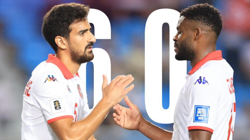 Mondial 2026 : la Tunisie écrase Sao Tomé | Mosaique FM