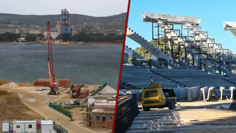 La construction du pont de Bizerte avance...le stade d'El Menzah en ...