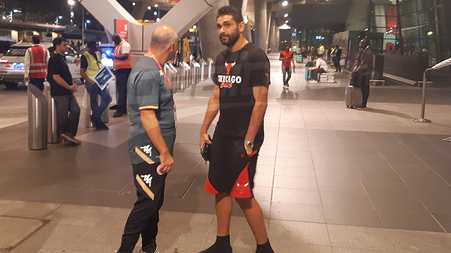 Bilel Ifa arrive à Doha pour participer au Mondial | Mosaique FM