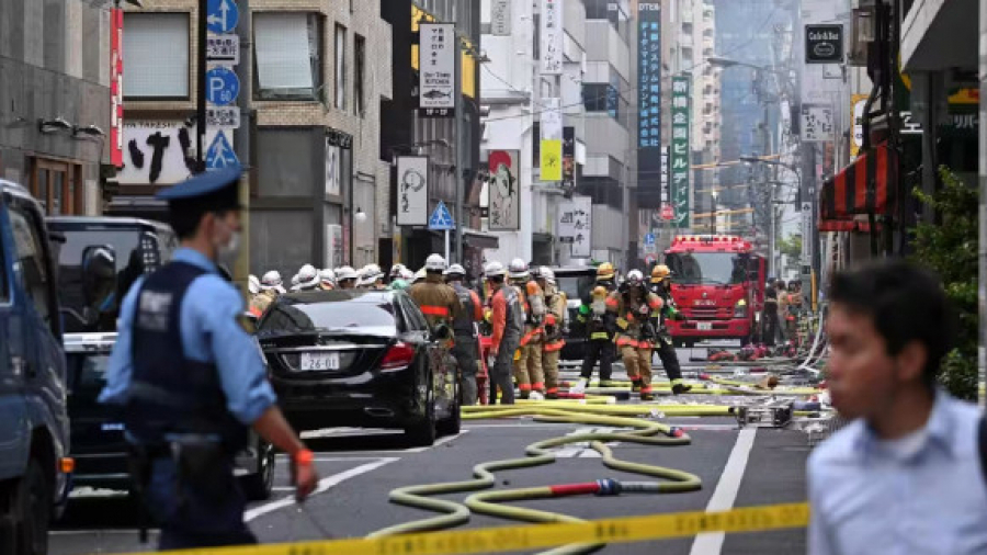 Japon: 4 blessés dans l'explosion et l'incendie d'un immeuble à Tokyo ...