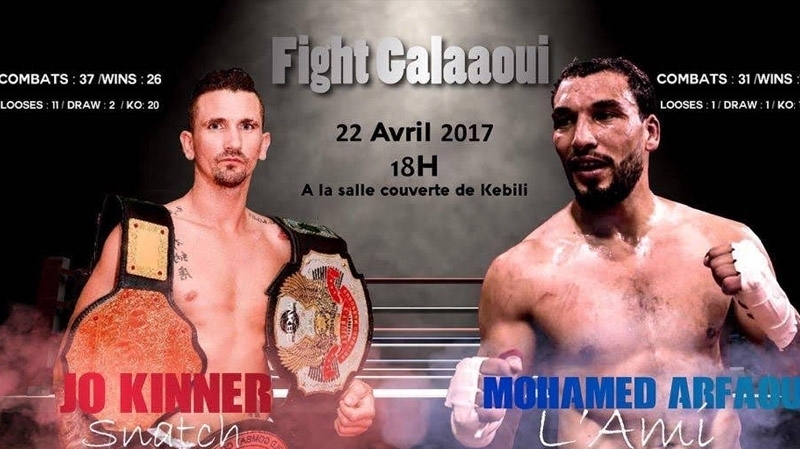 A Kébili: 3 tunisiens combattent pour des titres de kick boxing ...