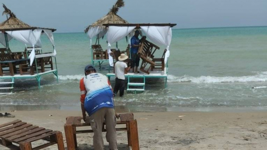 La côte de Bizerte libérée des installations anarchiques | Mosaique FM