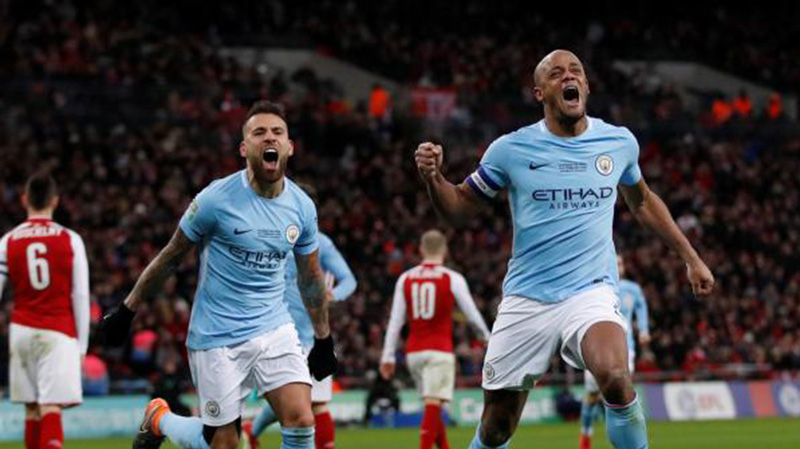 Le Man City remporte la League Cup en battant Arsenal (3-0) | Mosaique FM