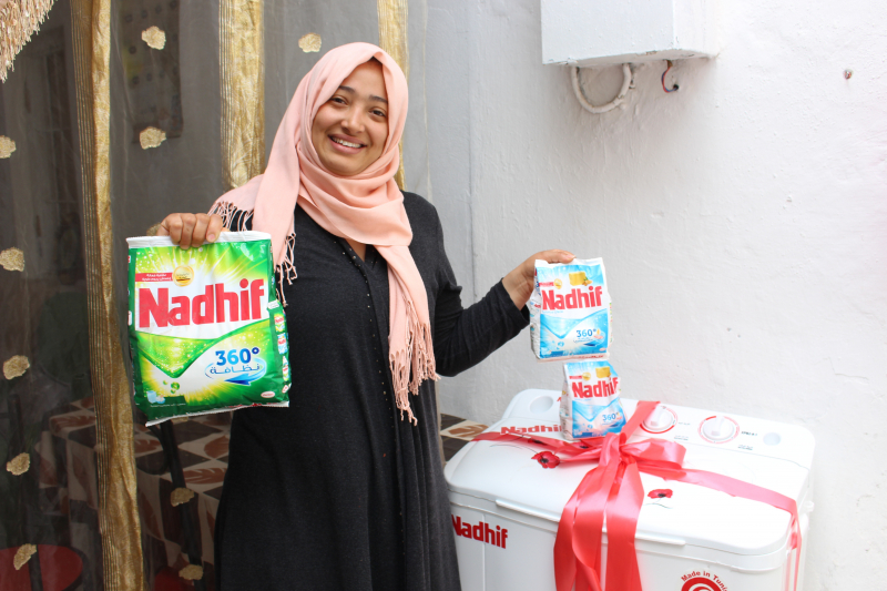 Le nouveau produit de Nadhif 360° vous fait gagner une machine à laver